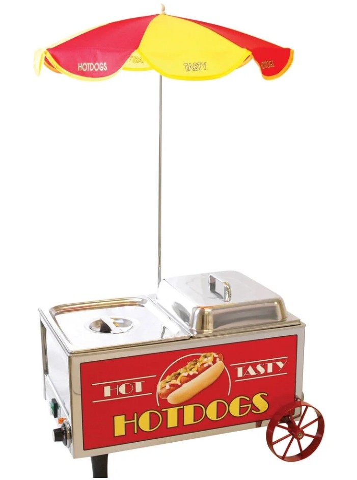 Tabletop Hot Dog Cart - Allure Event Rentals