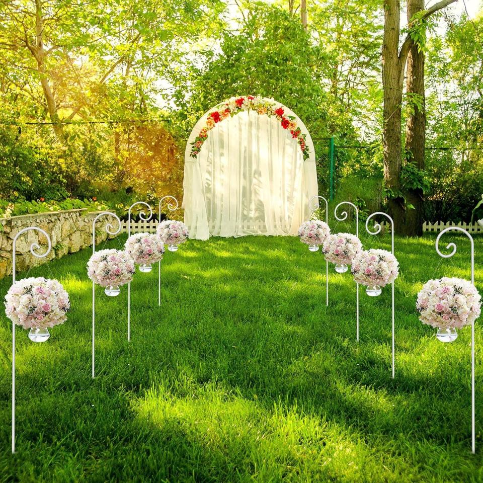 White 48: Sheppard's Hook - Allure Event Rentals
