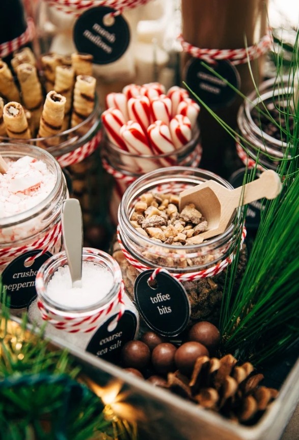 Sweet Collective Hot Cocoa Cart - Allure Event Rentals