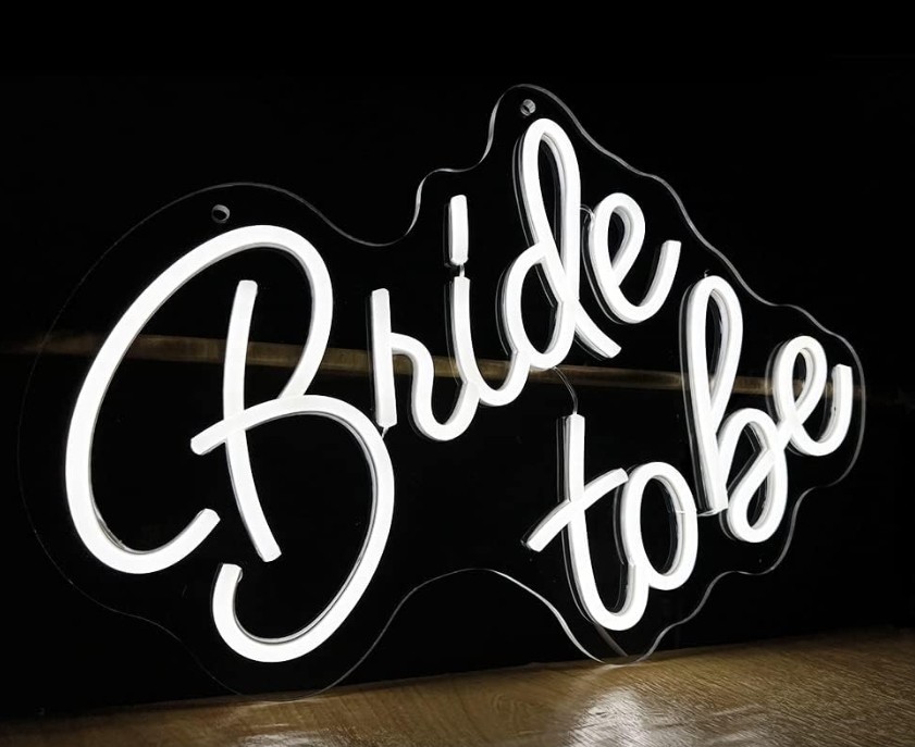 17" Led Bride To Be Sign - Allure Event Rentals