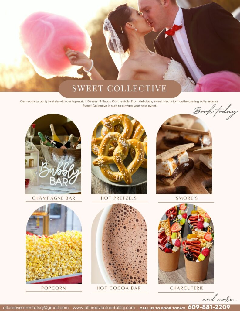 Sweet Collective Party Carts - Allure Event Rentals