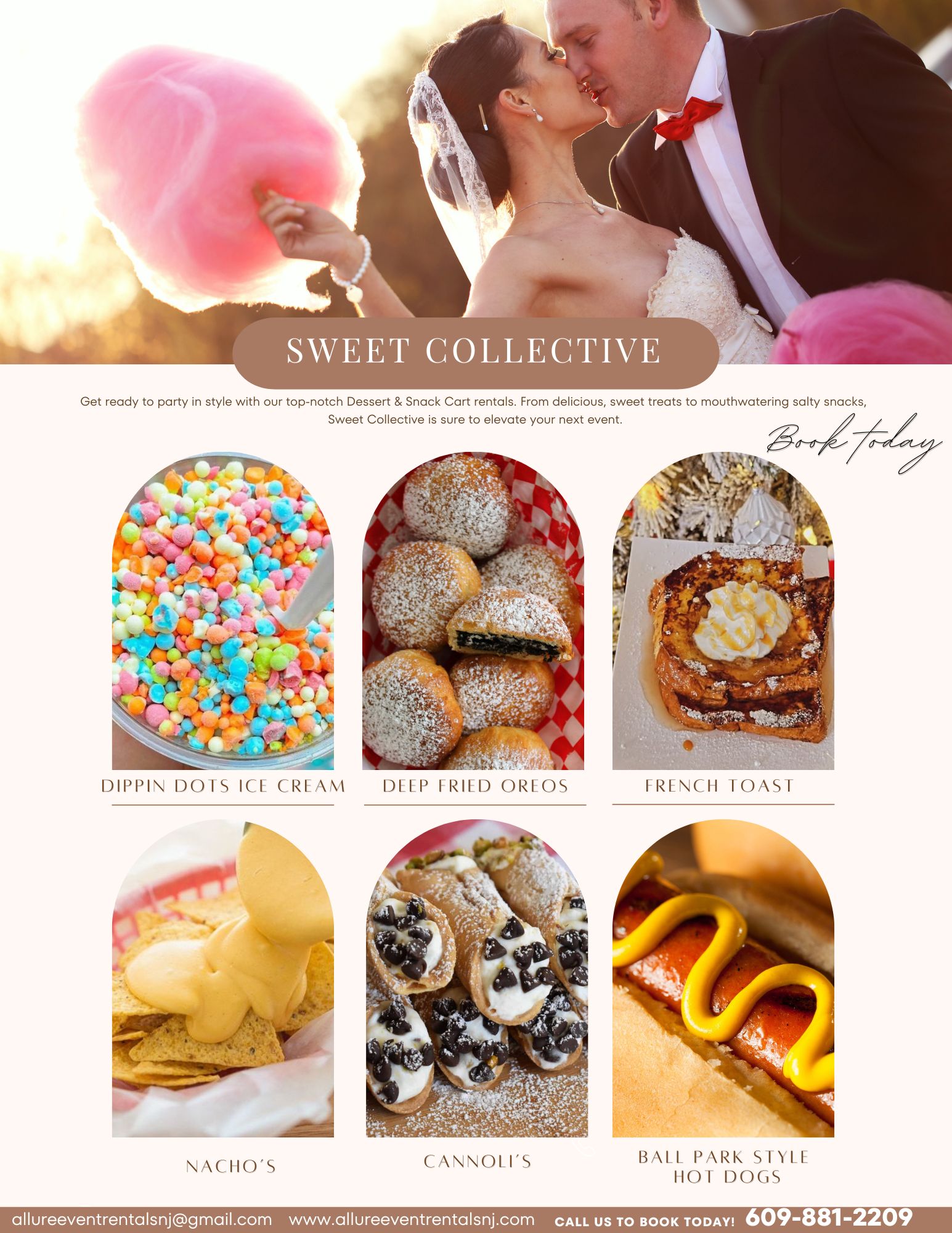 Sweet Collective Party Carts - Allure Event Rentals